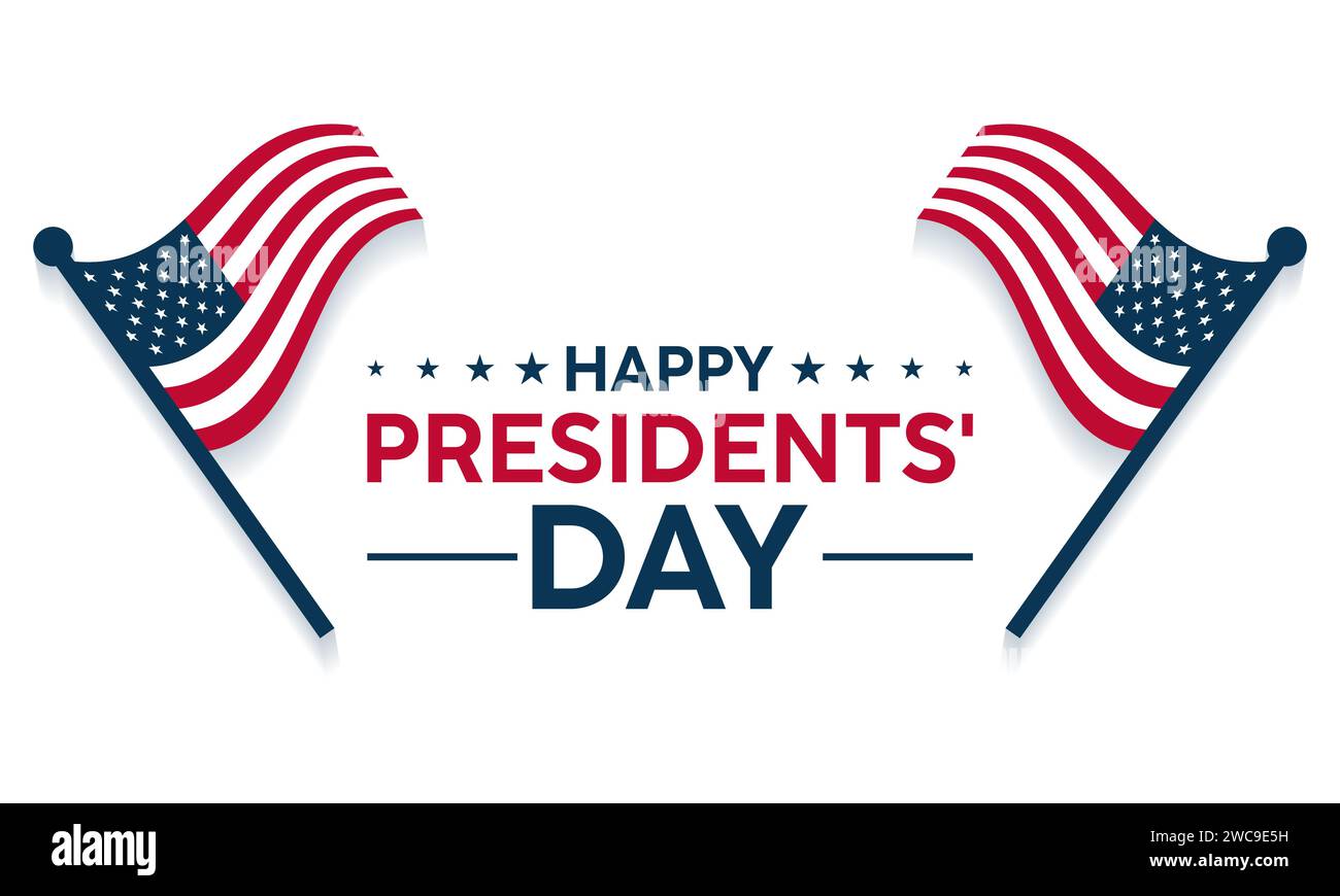 Presidents' Day celebrated every year of 19th February. American ...