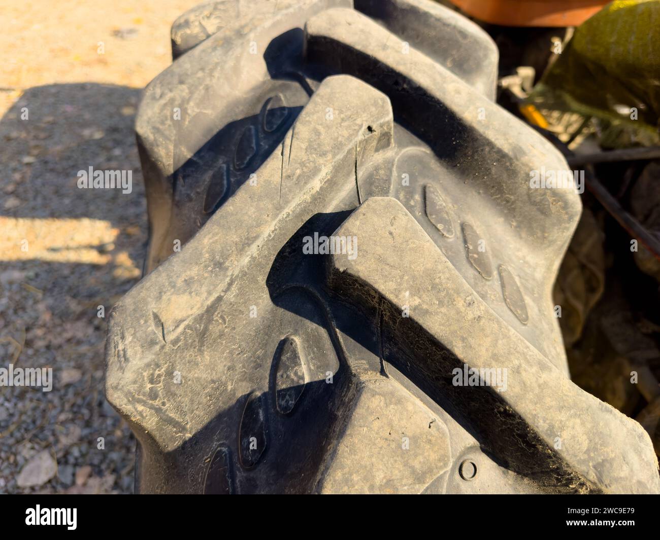 Truck tractor tread tire hi-res stock photography and images - Alamy