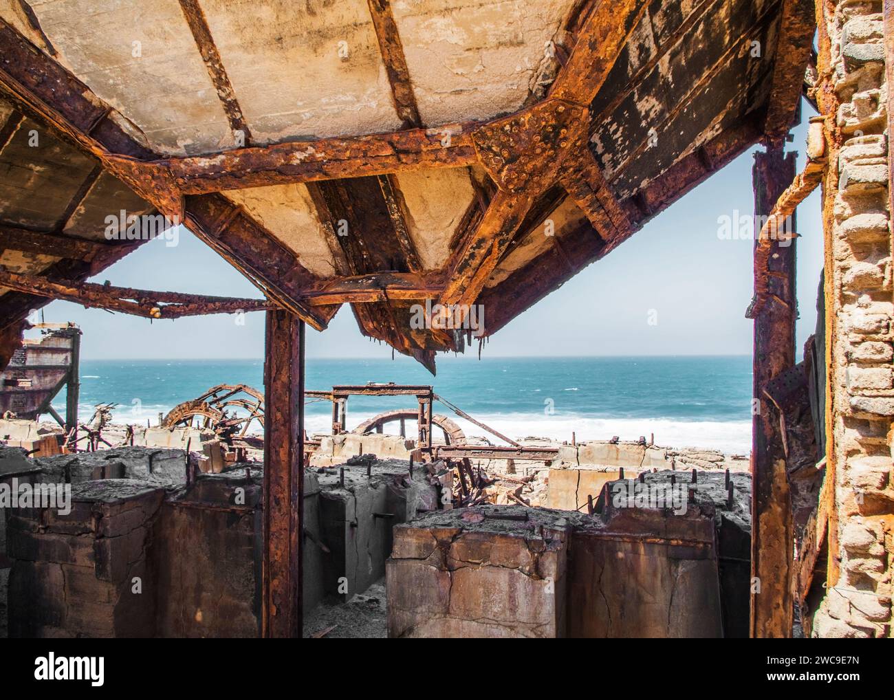 Namibia Elizabeth Bay Diamond Mine Ghost Town Build 1924-1926 Great ...