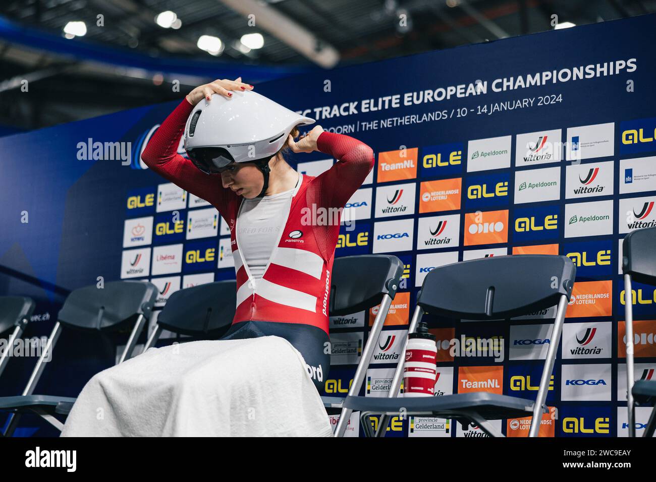 Apeldoorn, Netherlands. 14th Jan, 2024. Picture by Alex Whitehead/SWpix ...