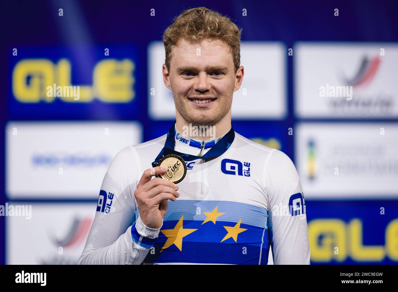 Apeldoorn, Netherlands. 14th Jan, 2024. Picture by Alex Whitehead/SWpix ...