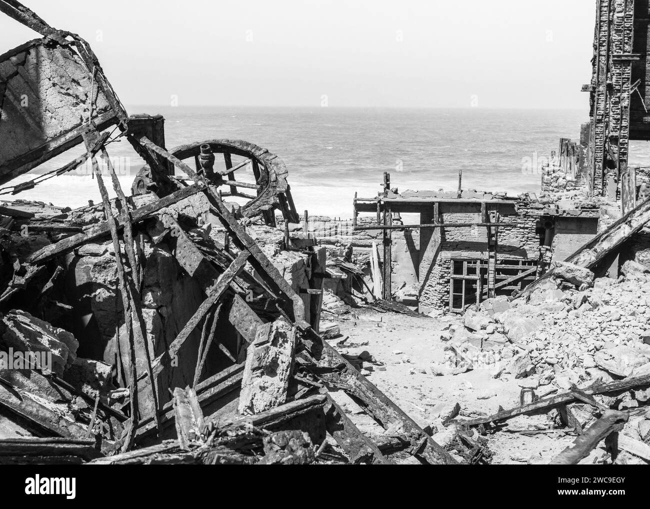 Namibia Elizabeth Bay Diamond Mine Ghost Town Build 1924-1926 Great ...
