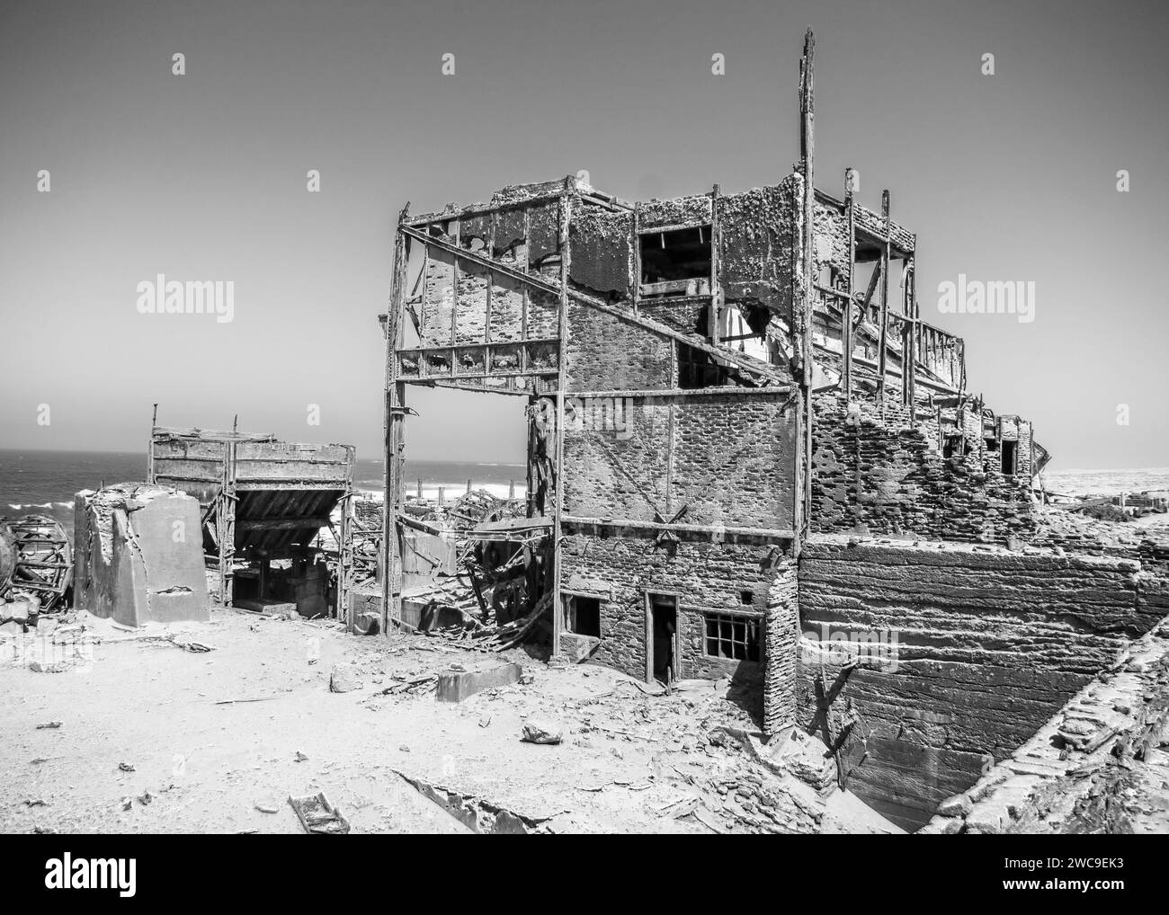 Namibia Elizabeth Bay Diamond Mine Ghost Town Build 1924-1926 Great ...