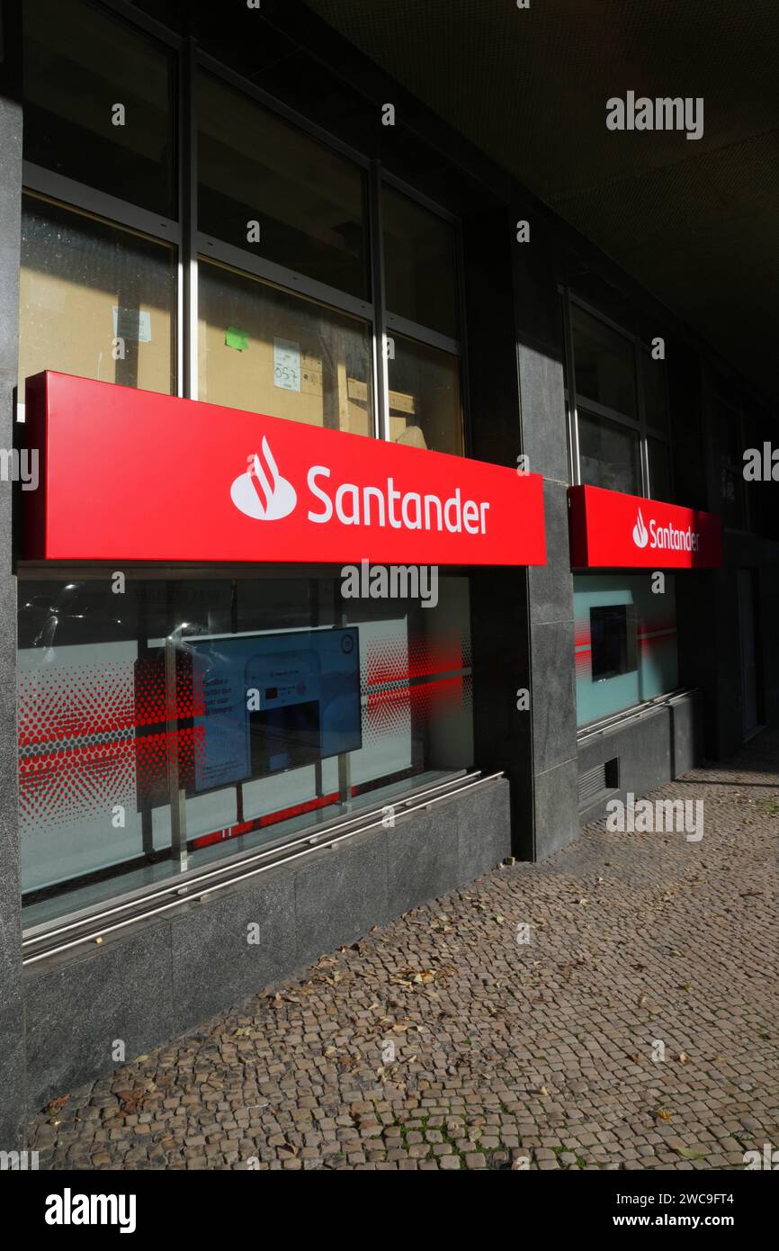 Portugal Portugal, 20240104, Lissaon, Hauptstadt von Portugals, Bank ...