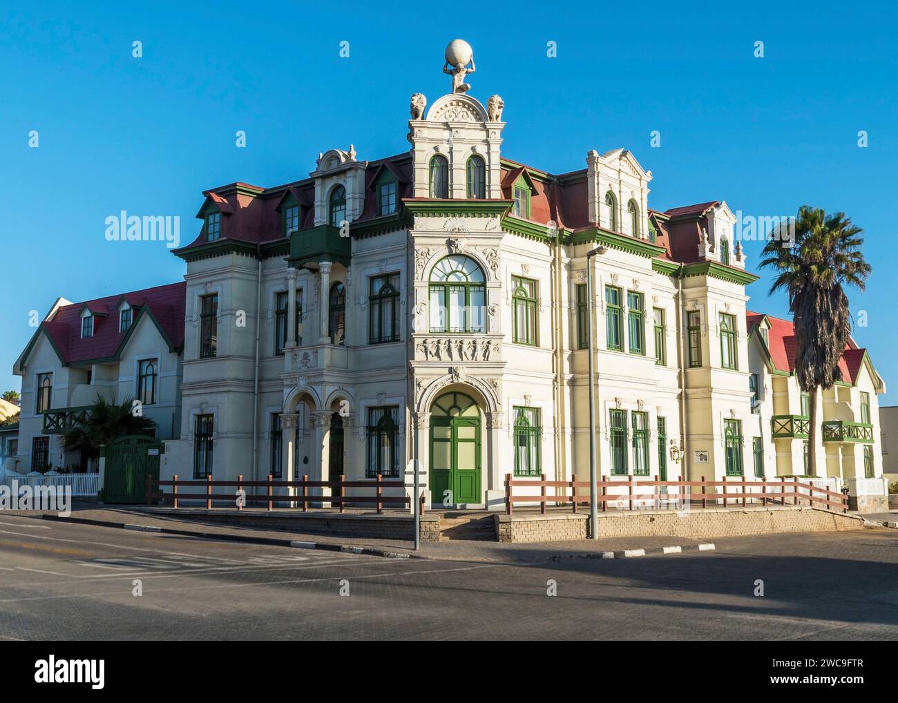 Namibia Swakopmund Famous Building Stock Photo - Alamy
