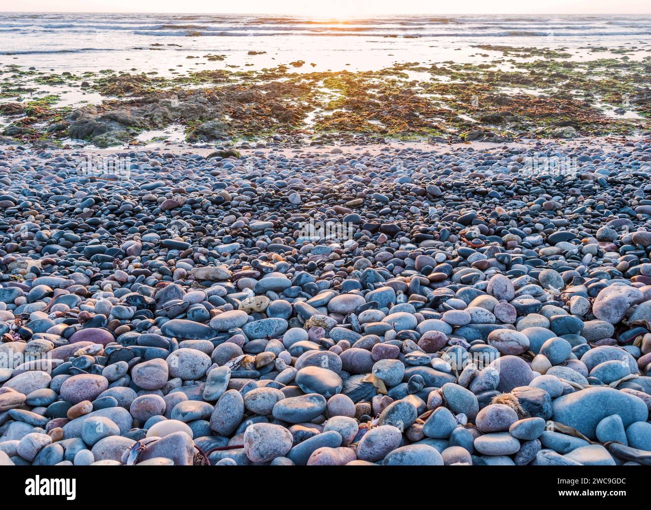 Namibia Swakopmund Beaches Sand Dunes Sea Landscapes Stock Photo - Alamy