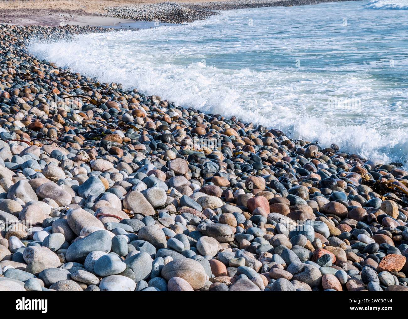 Namibia Swakopmund Beaches Sand Dunes Sea Landscapes Stock Photo - Alamy