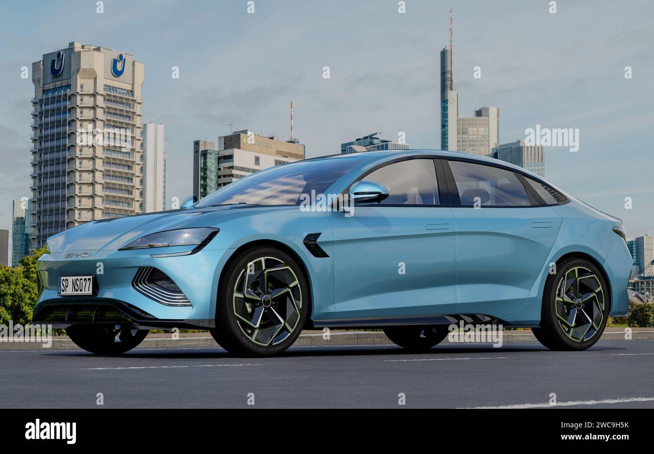Chinese model 3 competitor hi-res stock photography and images - Alamy