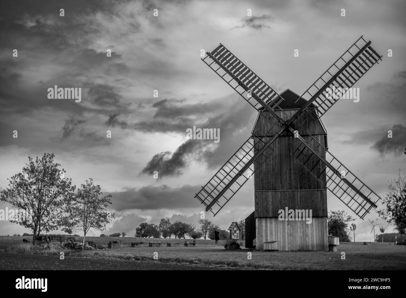 Vintage windmill hi-res stock photography and images - Alamy