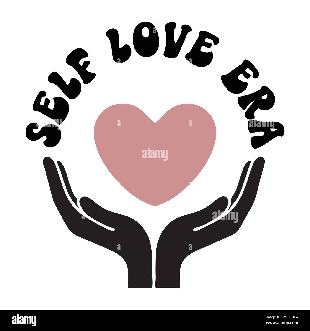 In My Self-Love Era, self-love with this exquisite typography art ...