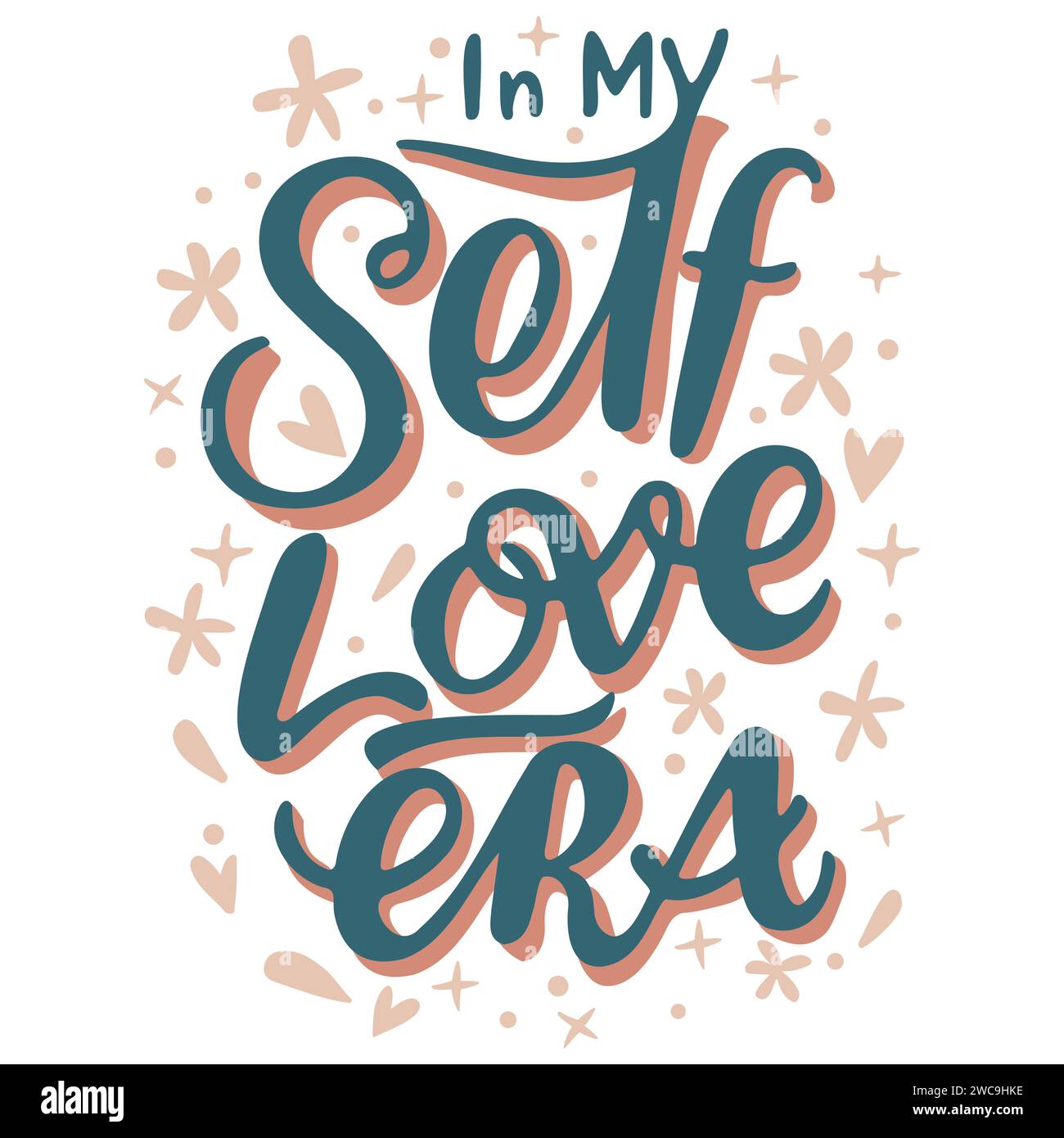 Self love clipart Stock Vector Images - Alamy