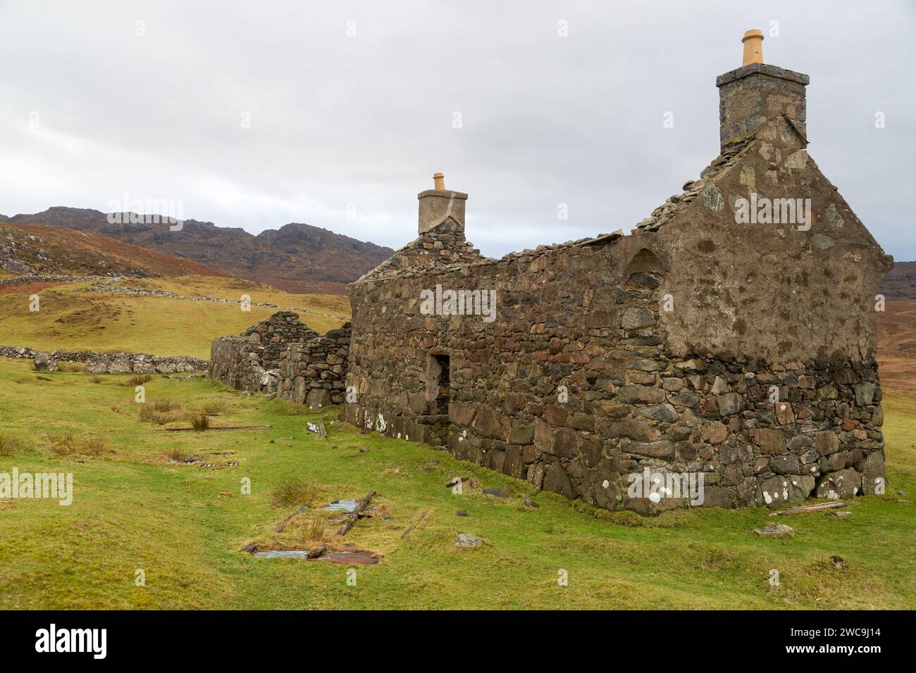Glendrian is an abandoned crofting township in the centre of the ...