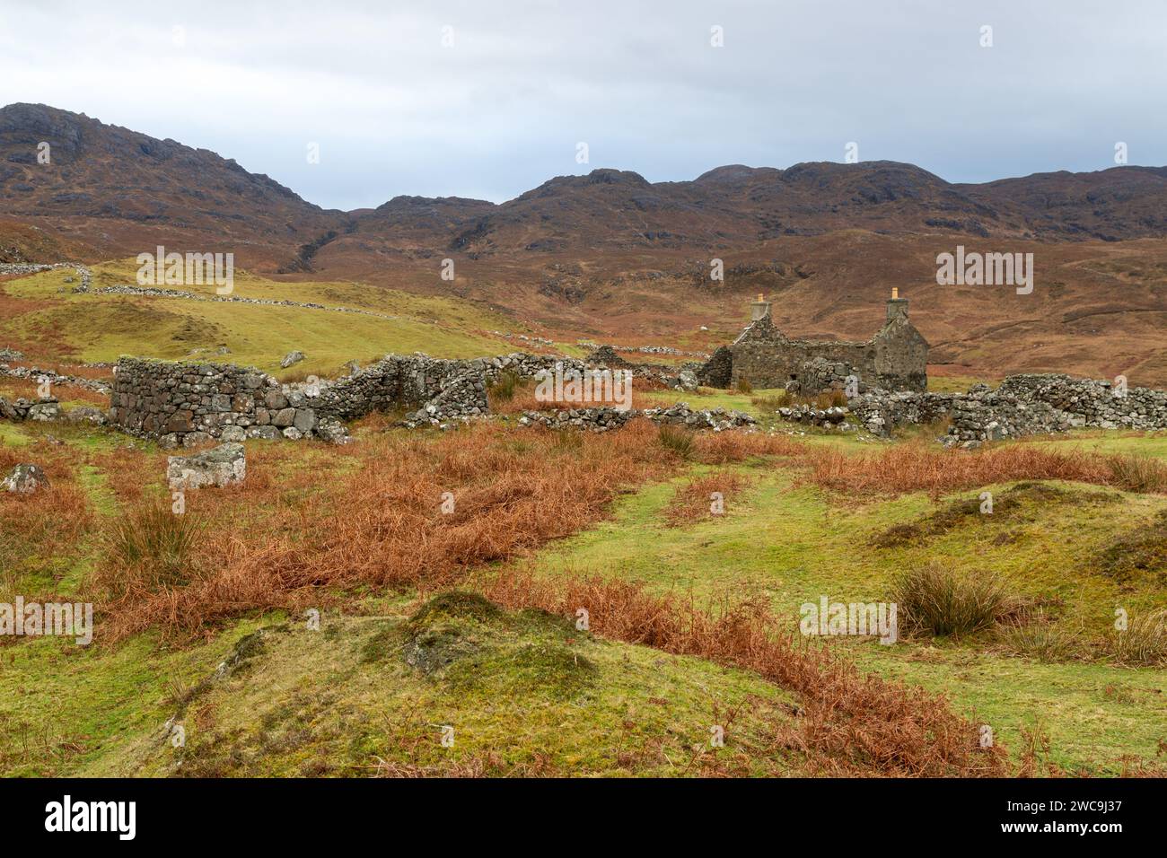Glendrian is an abandoned crofting township in the centre of the ...