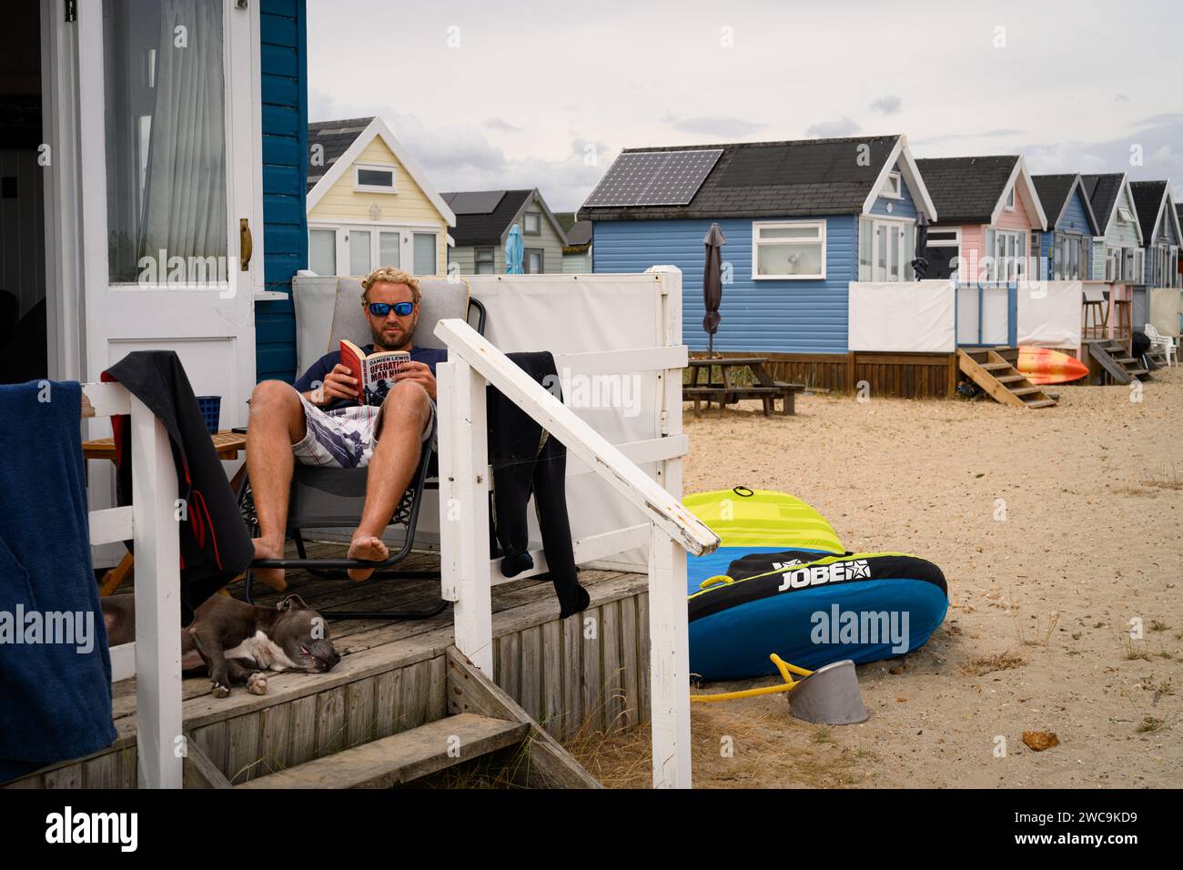 27th July 2022. Scenes from Avon Beach, Christchurch, where the beach ...