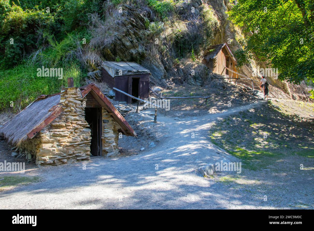 On the banks of Bush Creek, a tributary of the Arrow River, is the ...