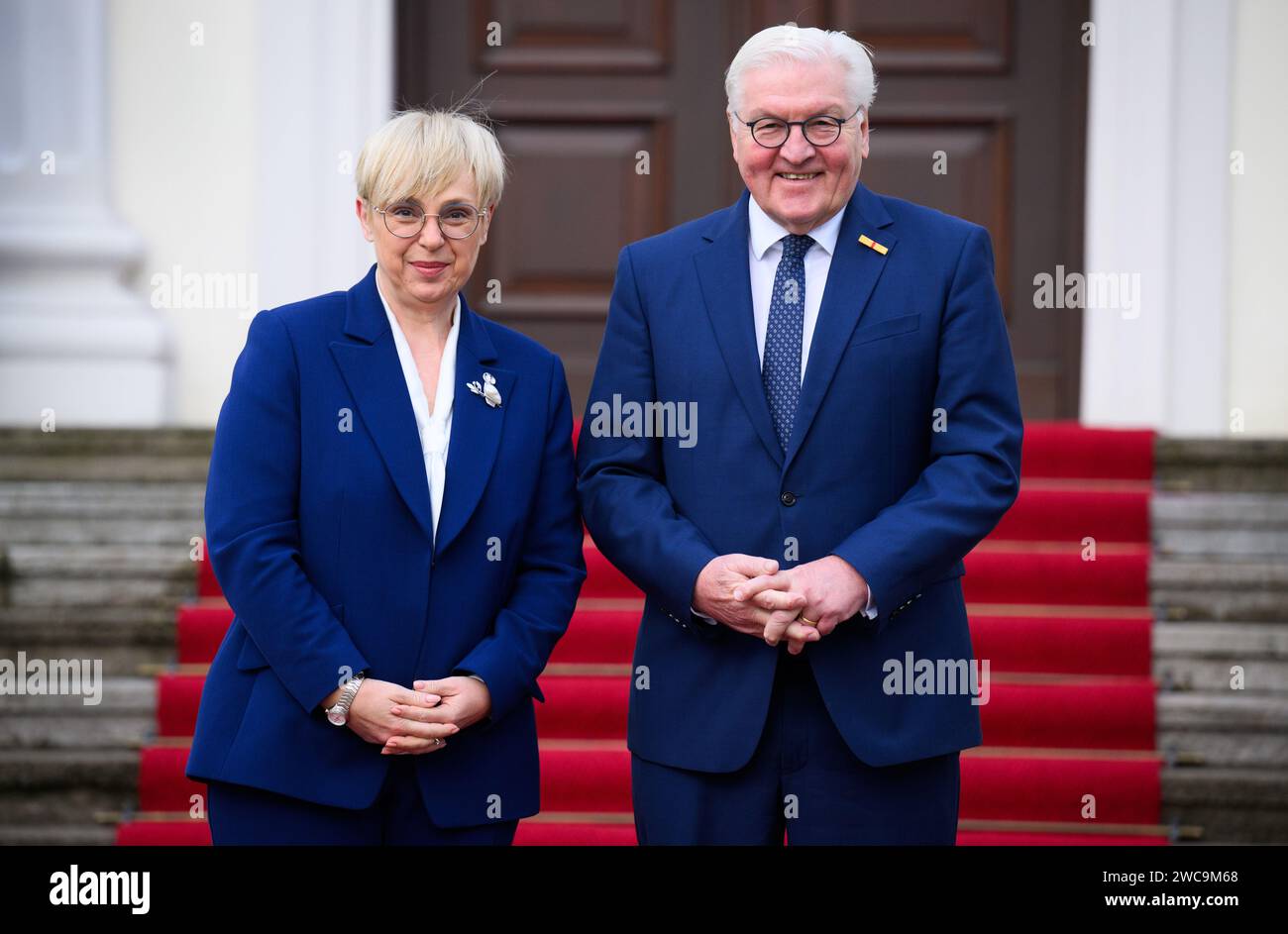 Berlin, Germany. 15th Jan, 2024. Federal President Frank-Walter ...