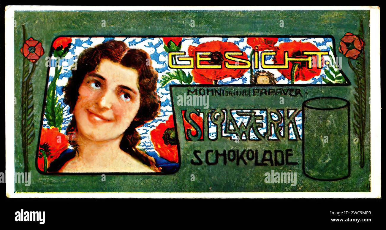 Vintage jugendstil hi-res stock photography and images - Alamy