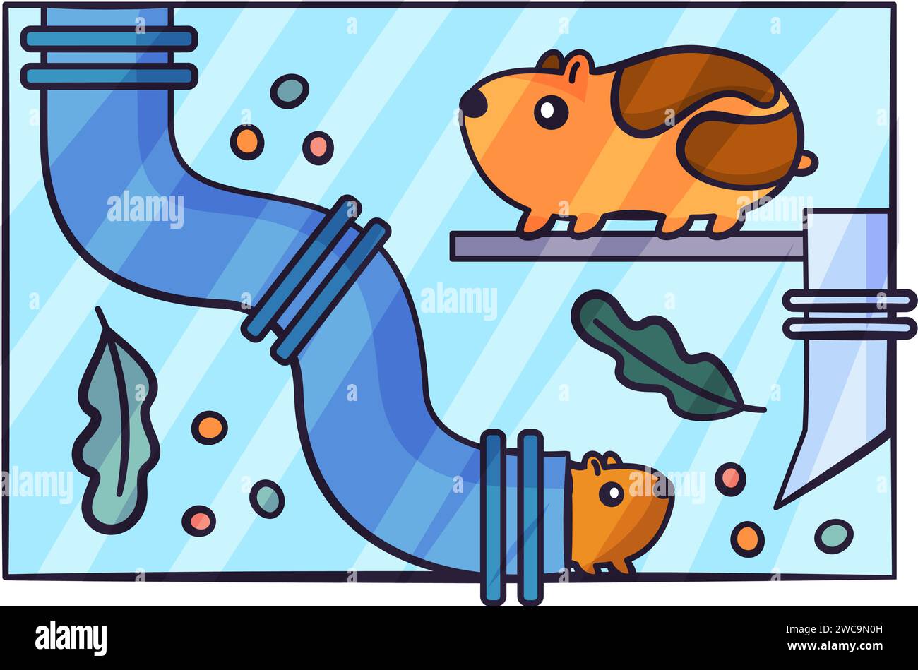 Drinker home Stock Vector Images - Alamy