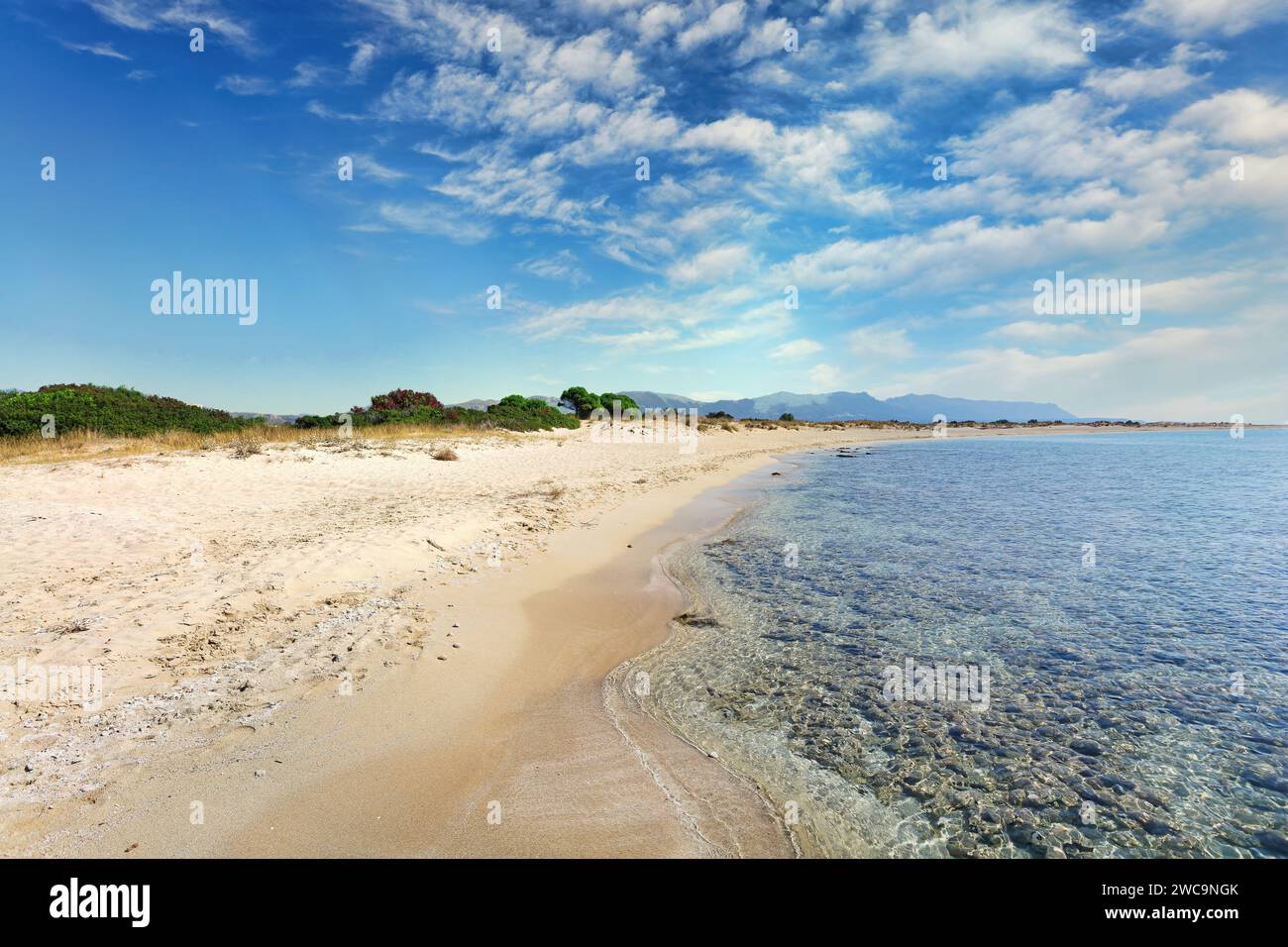 The beaches of Pounta and Pavlopetri are located opposite Elafonisos ...