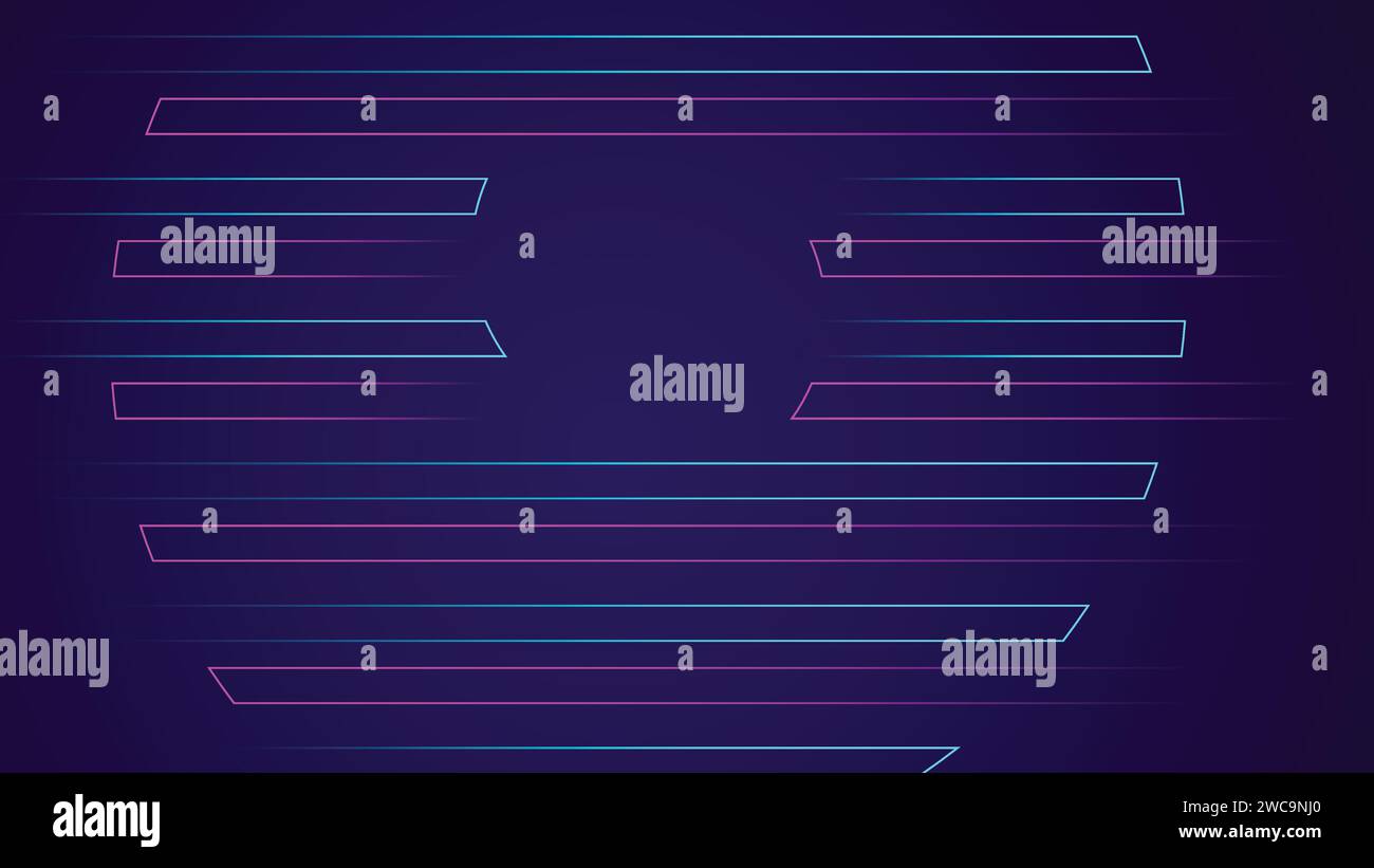 Abstract Futuristic On A Dark Blue Background For Network Connection Computer And