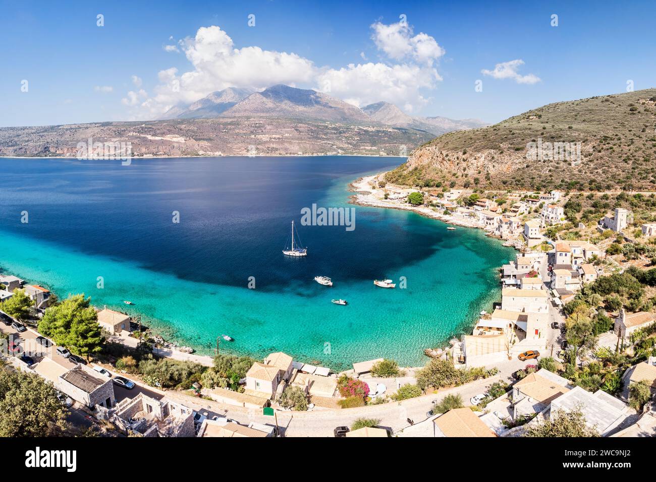 Limeni is the most cosmopolitan traditional fishing village in Mani ...