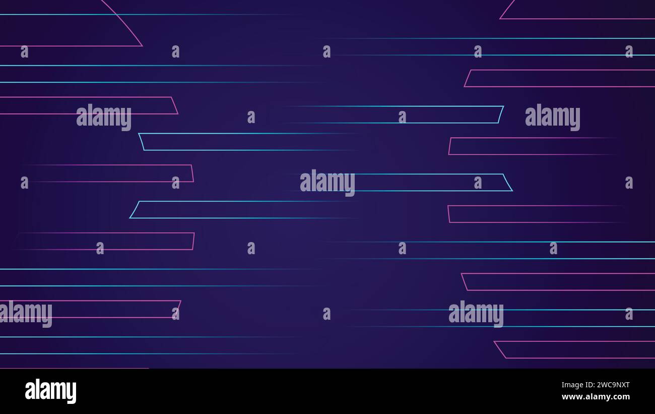 abstract futuristic on a dark blue background for network connection ...