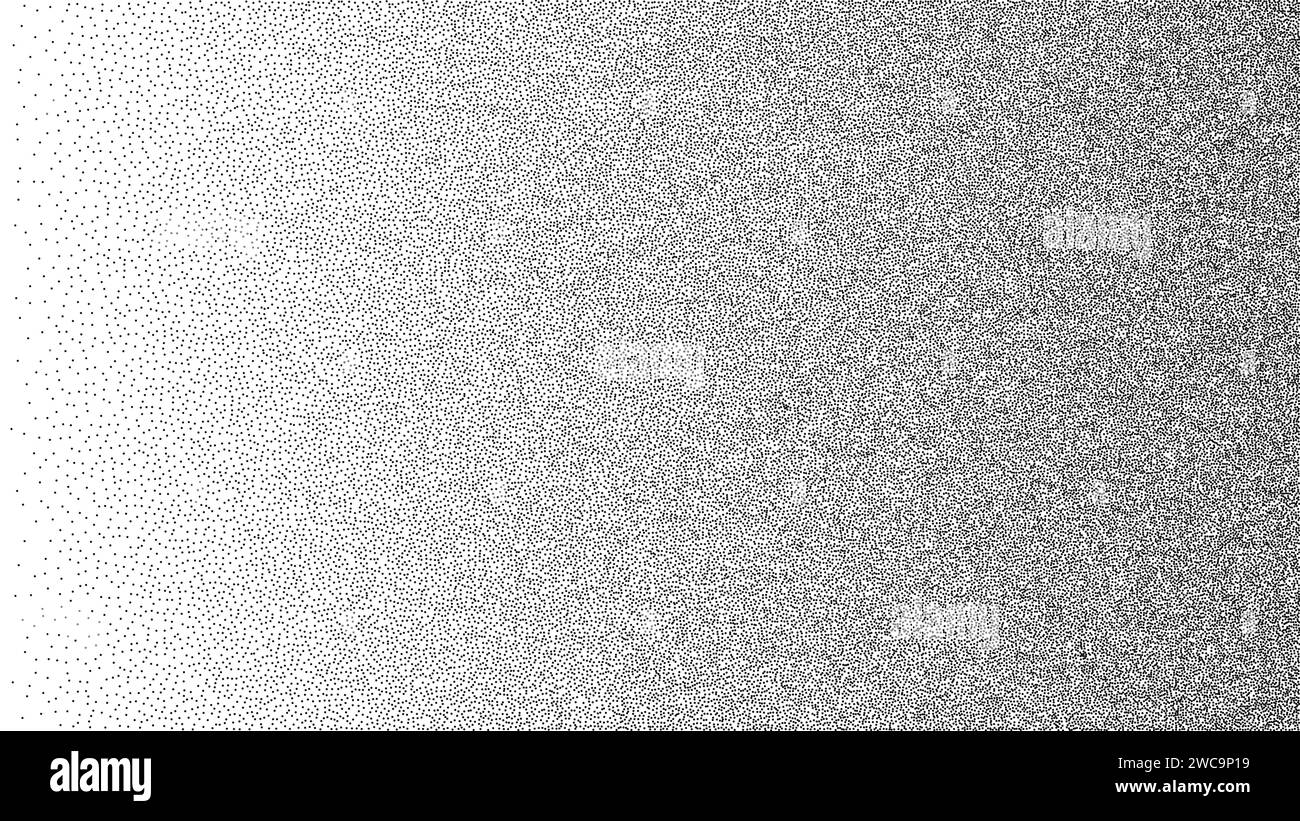 Gradient Noise And Dusty Background Gritty Grain Halftone Pattern
