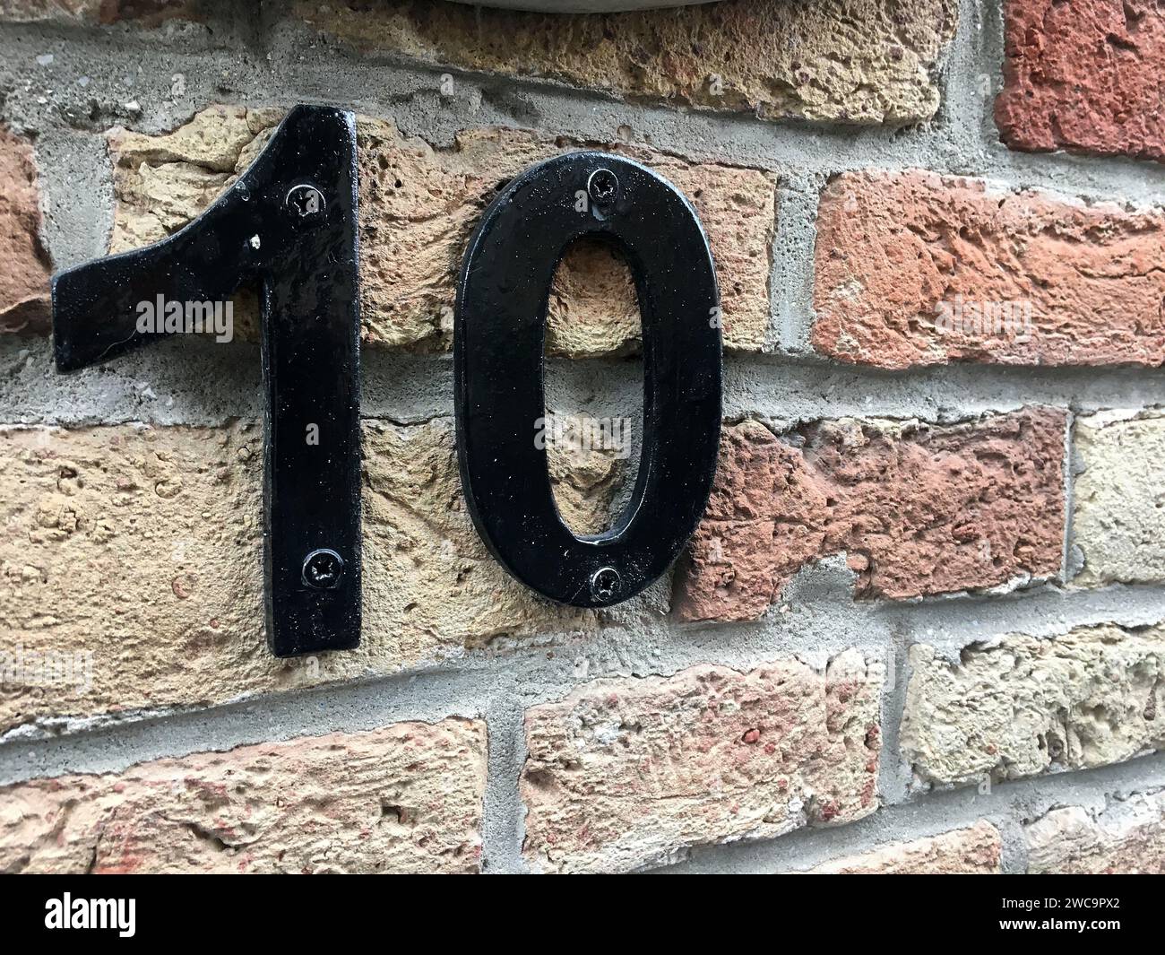 Number door 10 hi-res stock photography and images - Alamy