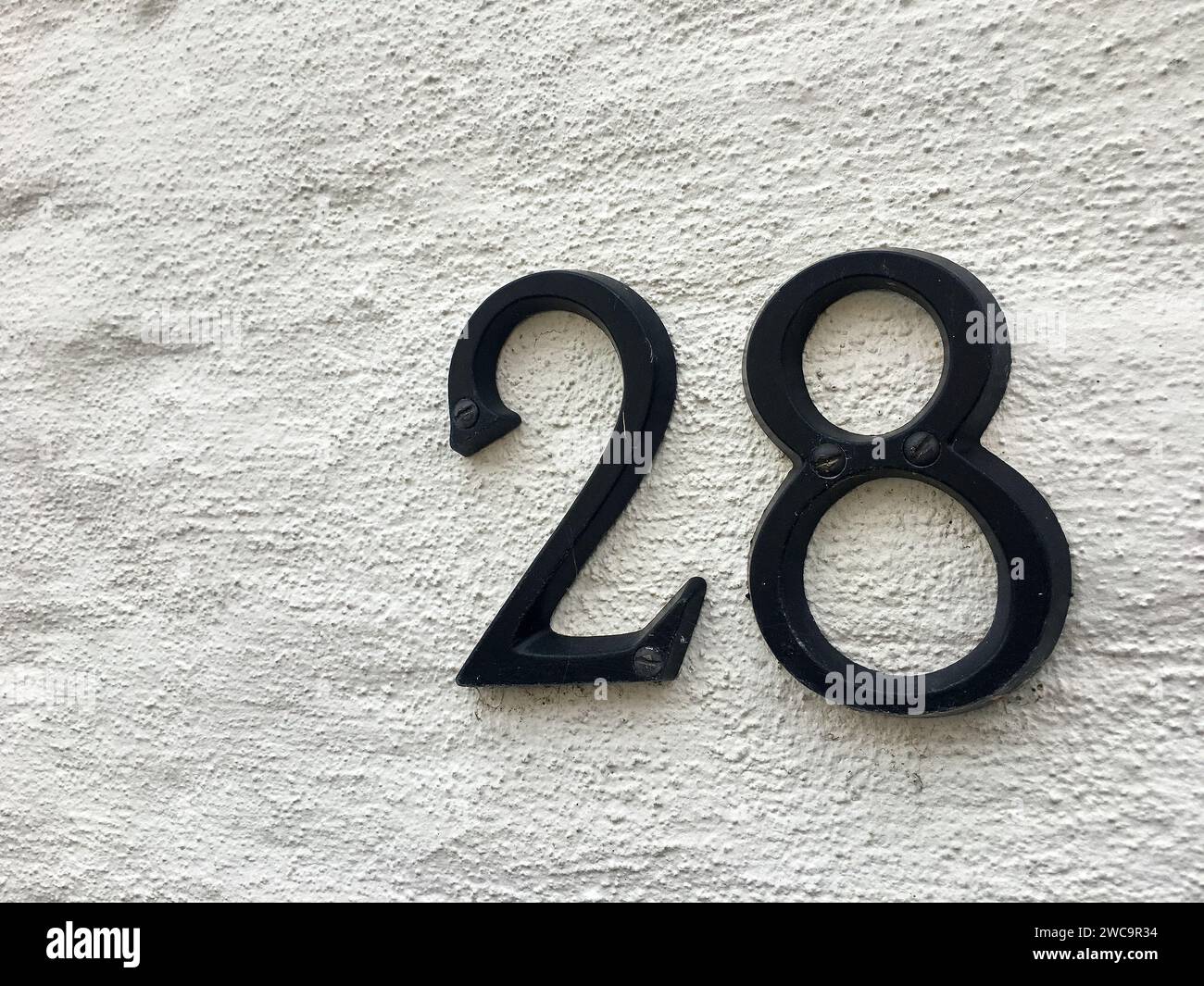 Number 28 door hi-res stock photography and images - Alamy