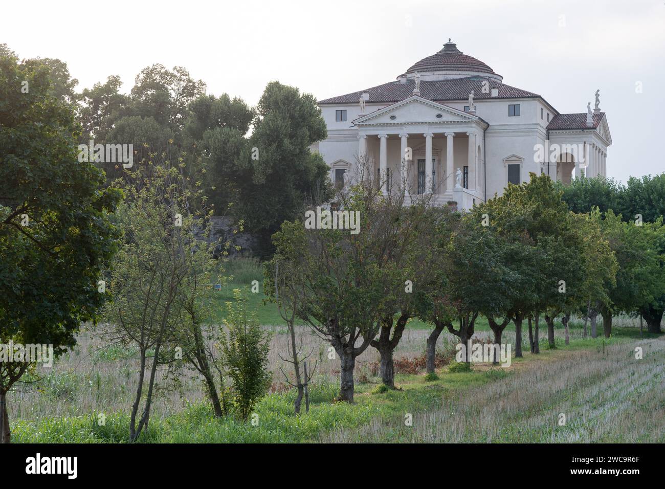 Renaissance Palladian Villa La Rotonda built in XVI century by Andrea ...