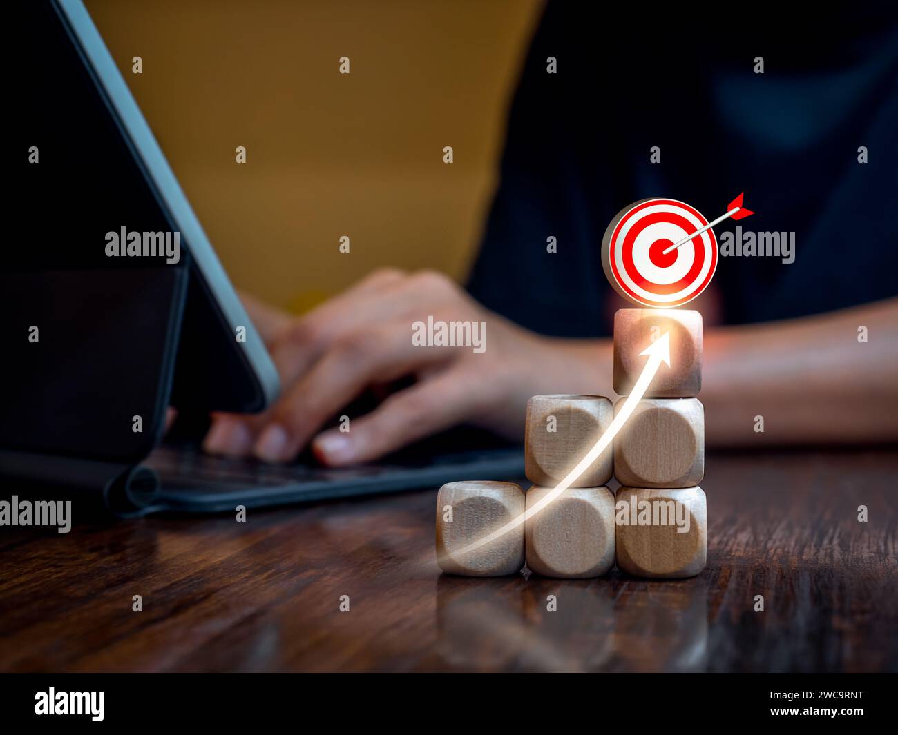 3d bar graph computer hi-res stock photography and images - Alamy