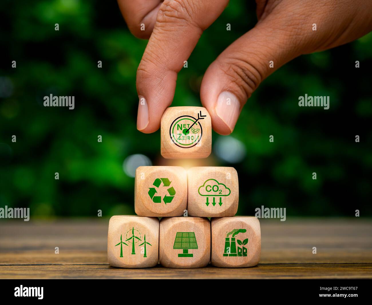 Reduce CO2 emissions background, limit climate change, global warming ...