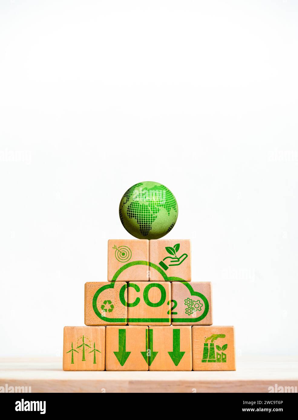 Reduce CO2 emissions, limit climate change, global warming, net zero ...