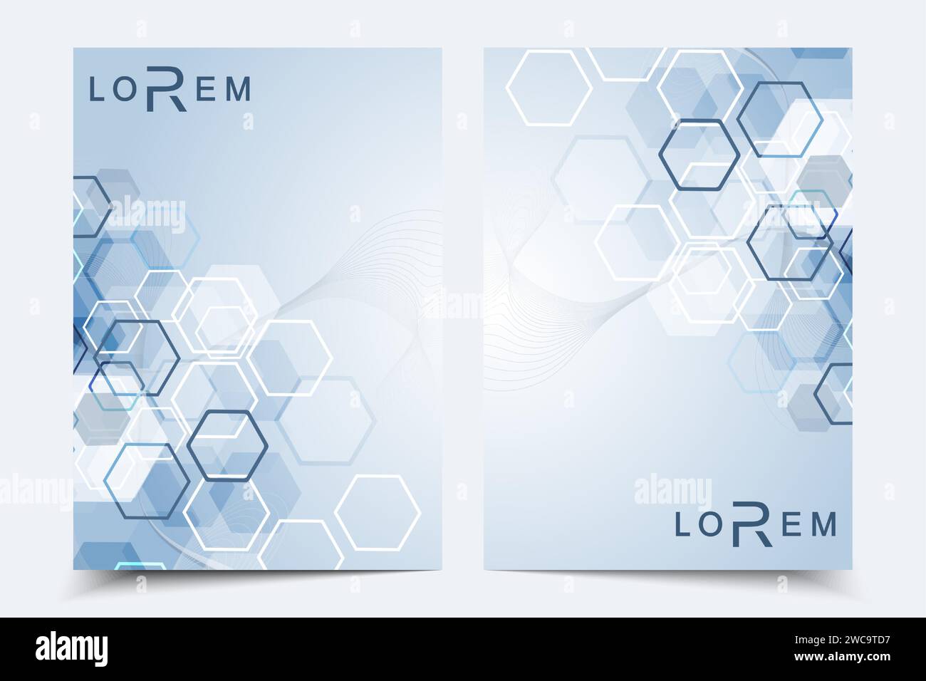 Vector templates for brochure magazine leaflet flyer cover booklet ...