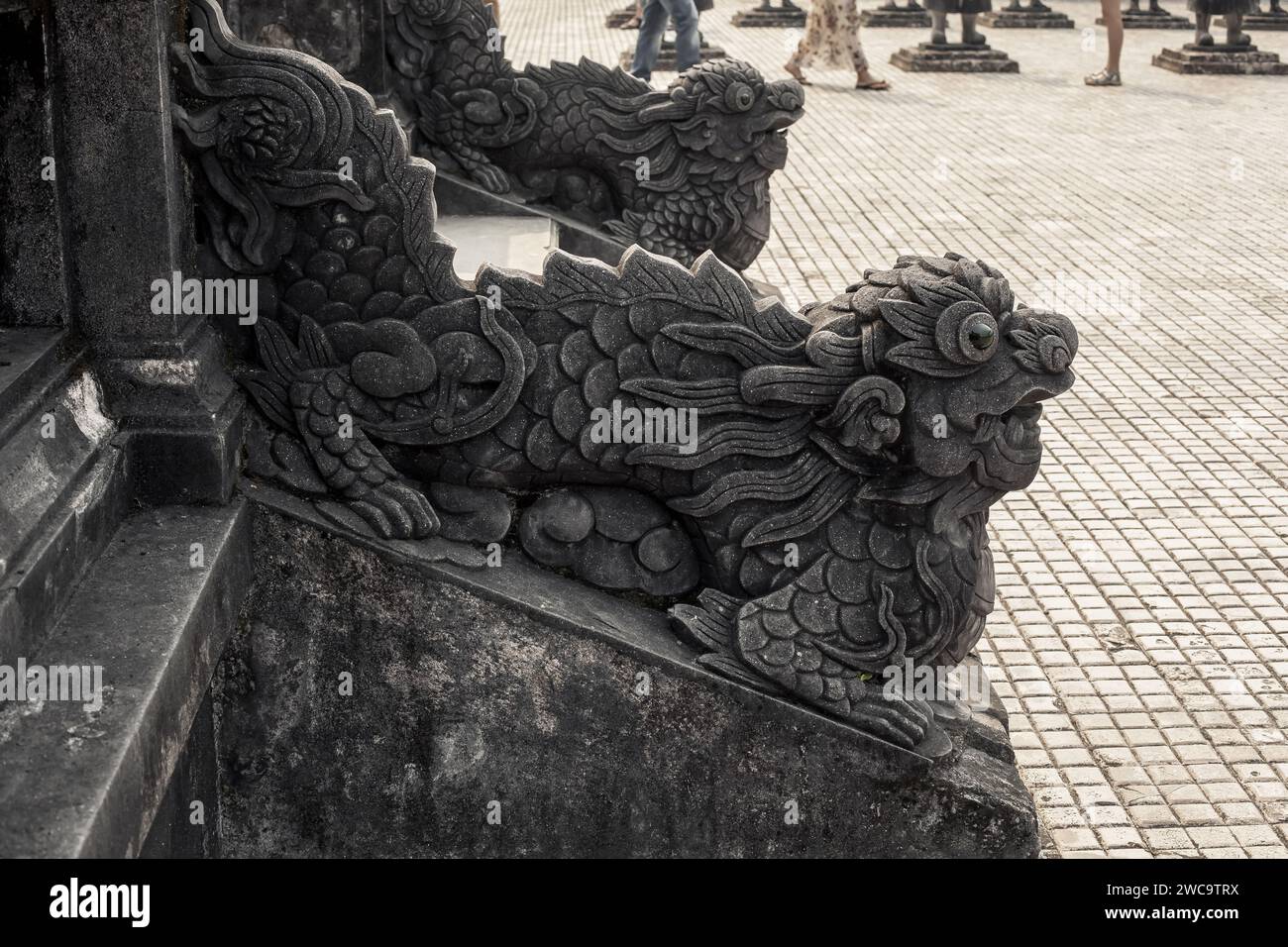 Vietnam stone detail hi-res stock photography and images - Alamy