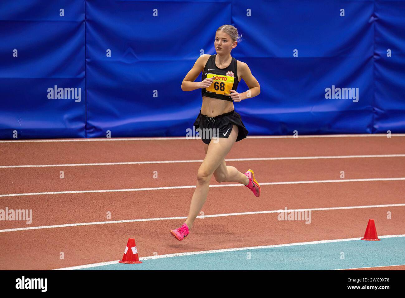 Frankfurt, Deutschland. 14th Jan, 2024. Luise Brzoska (Eintracht ...
