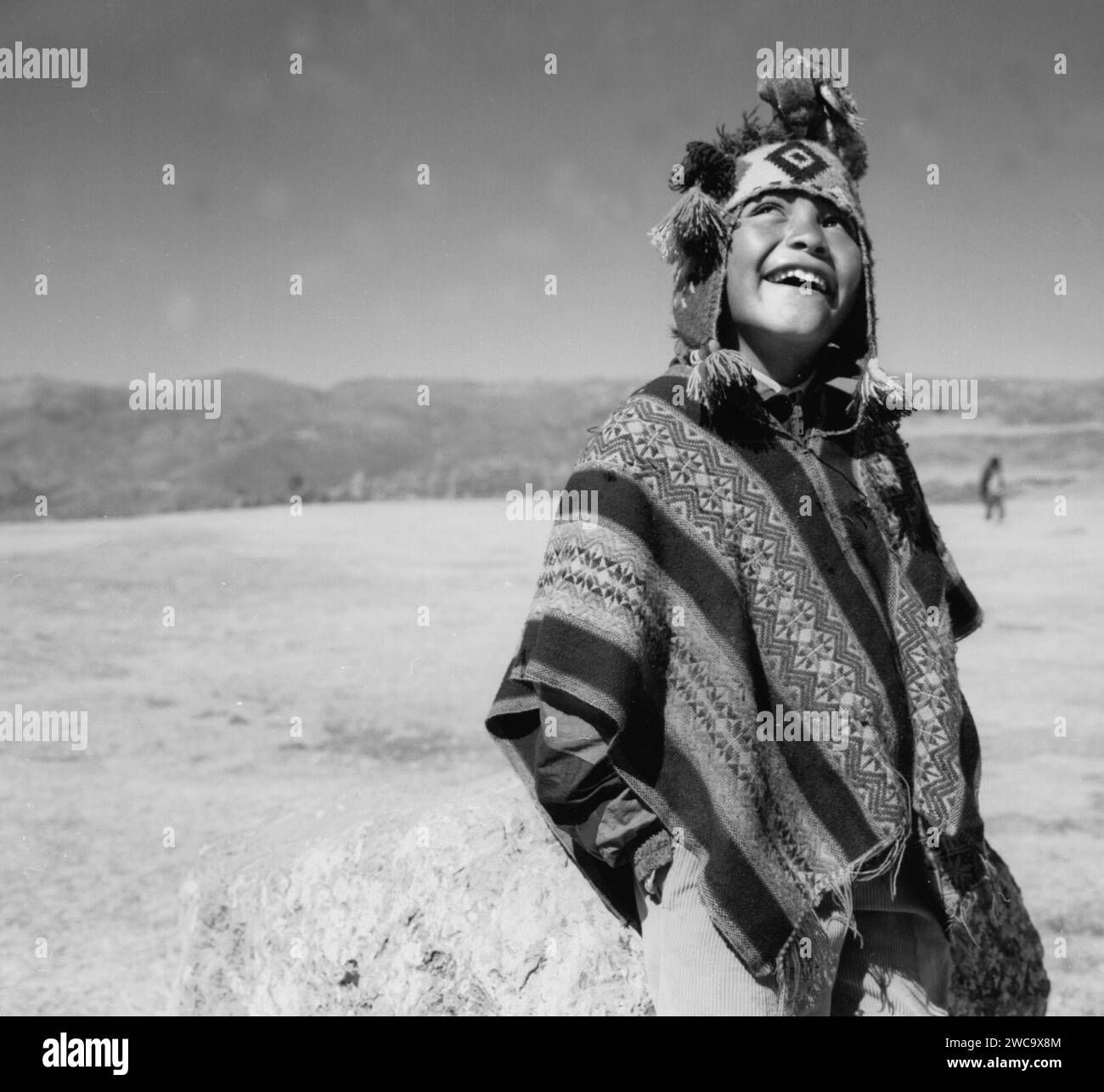 Happy peruvian Black and White Stock Photos & Images - Alamy