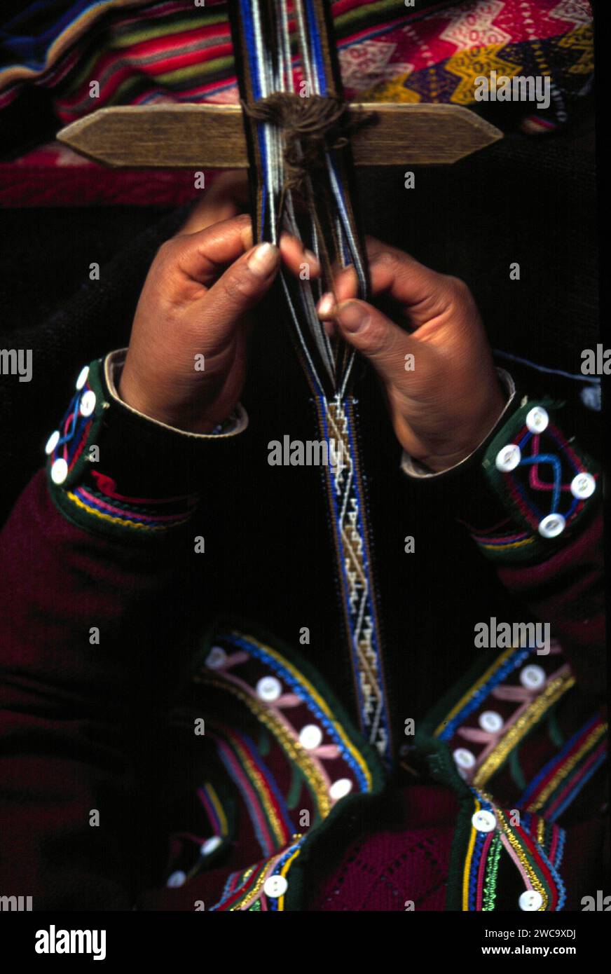 Inca weaving tradition hi-res stock photography and images - Alamy