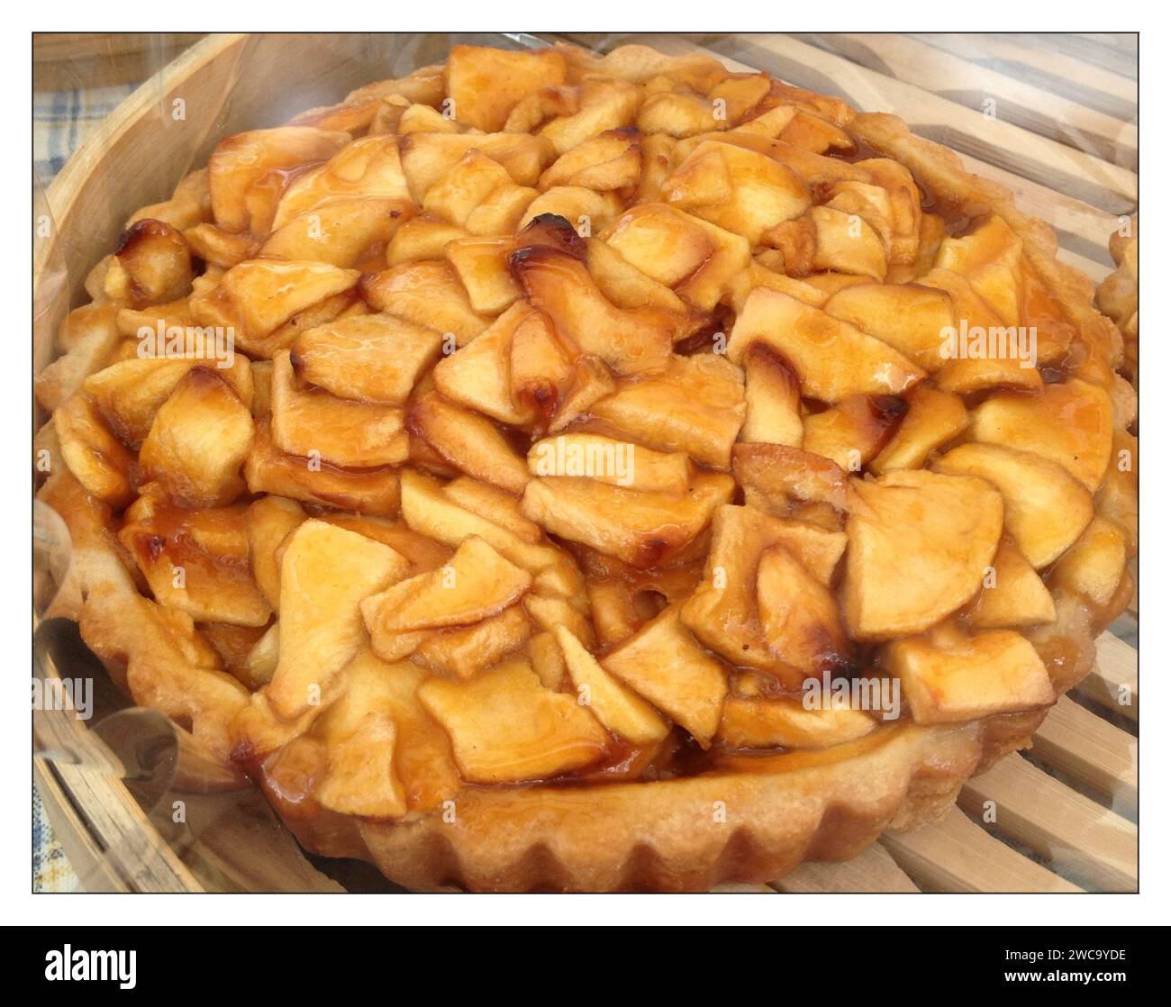 Close up baked apple Cut Out Stock Images & Pictures - Alamy