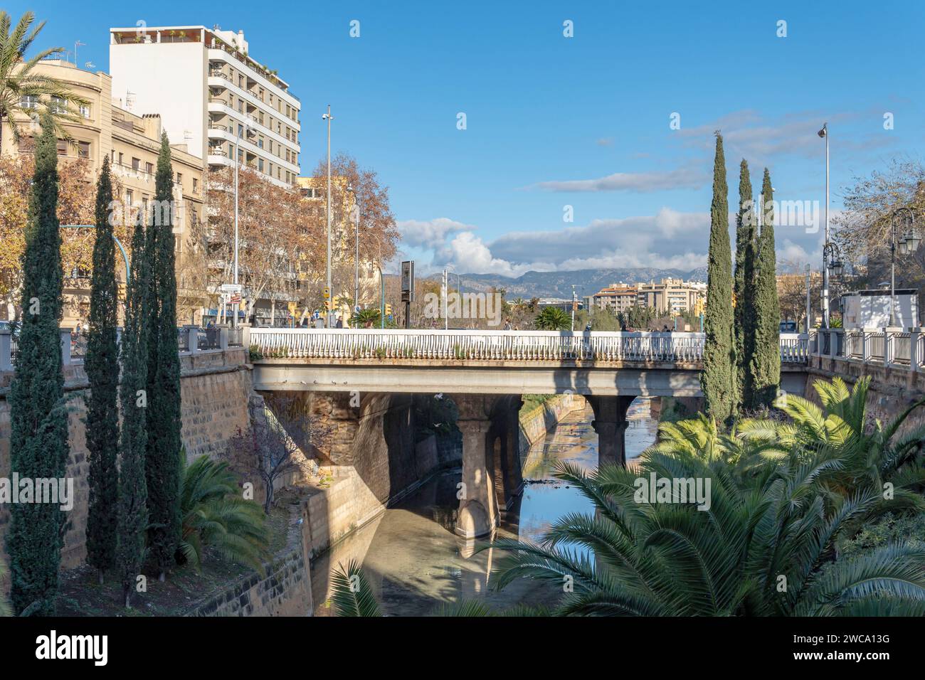 Bridge over sa riera hi-res stock photography and images - Alamy