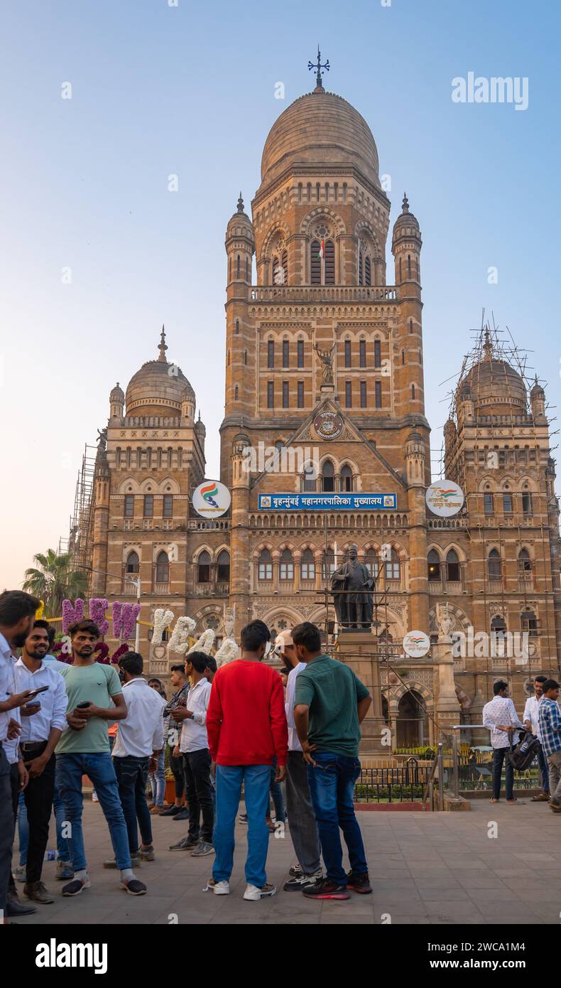 Mumbai, Maharashtra, India, Head Office of Municipal Corporation of ...