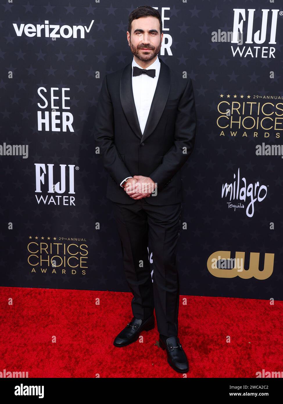 SANTA MONICA, LOS ANGELES, CALIFORNIA, USA - JANUARY 14: Brett ...