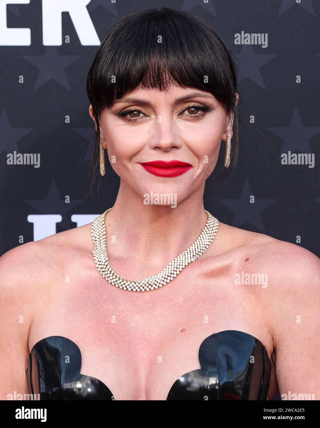 SANTA MONICA, LOS ANGELES, CALIFORNIA, USA - JANUARY 14: Christina ...