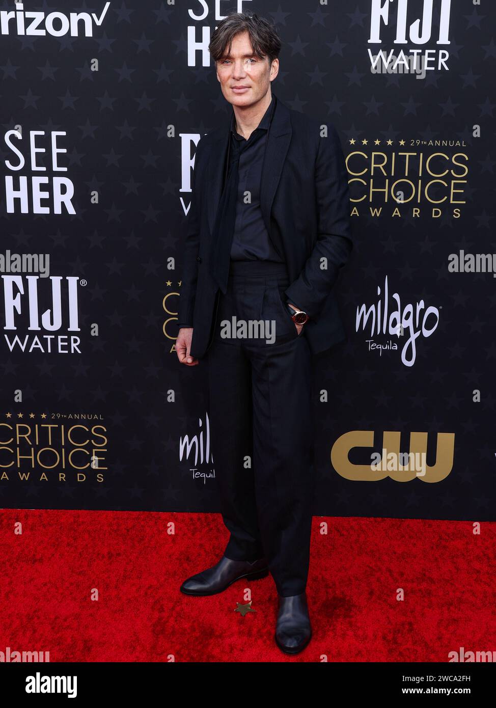 SANTA MONICA, LOS ANGELES, CALIFORNIA, USA - JANUARY 14: Cillian Murphy ...