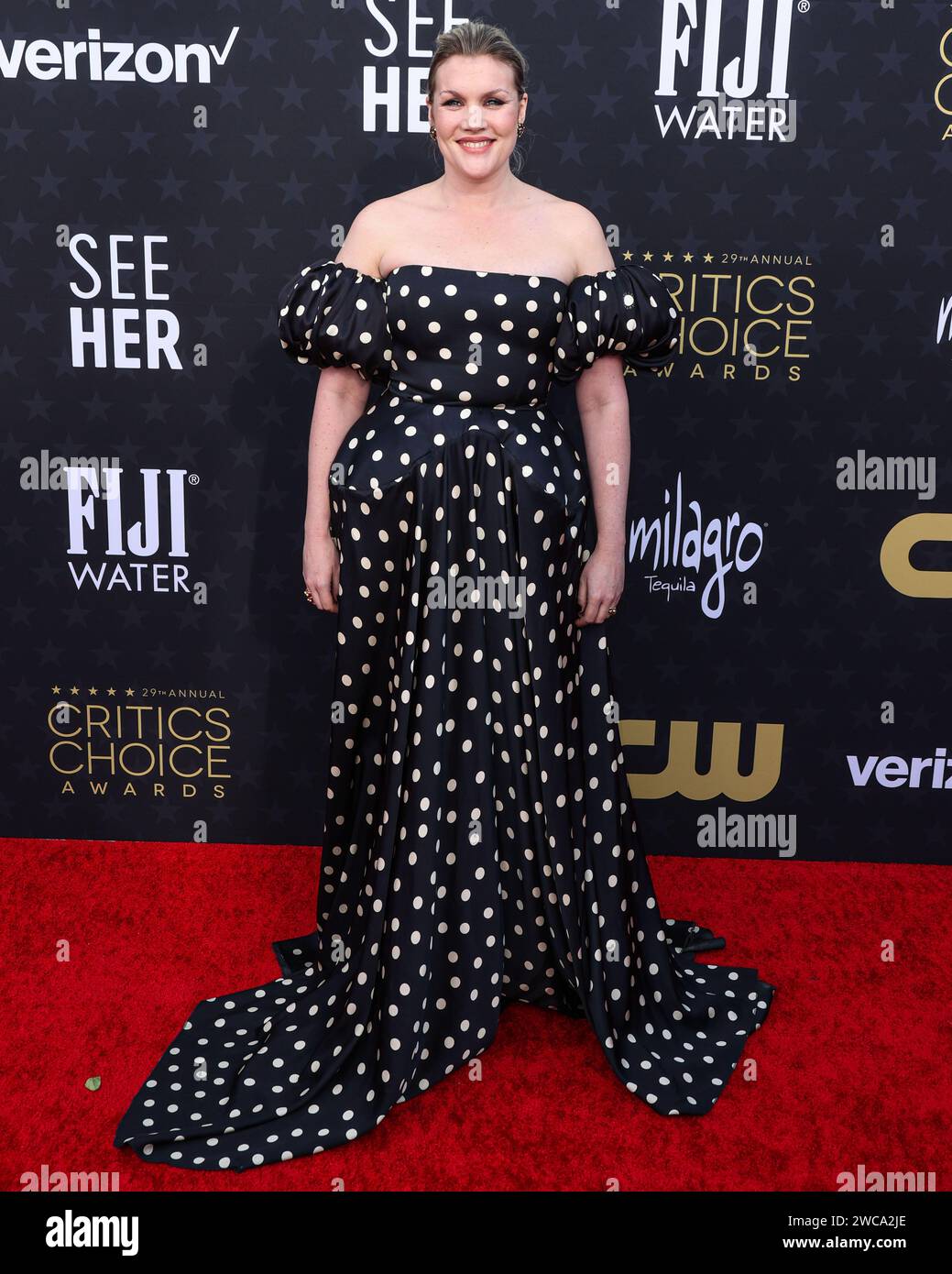 SANTA MONICA, LOS ANGELES, CALIFORNIA, USA - JANUARY 14: Emerald ...