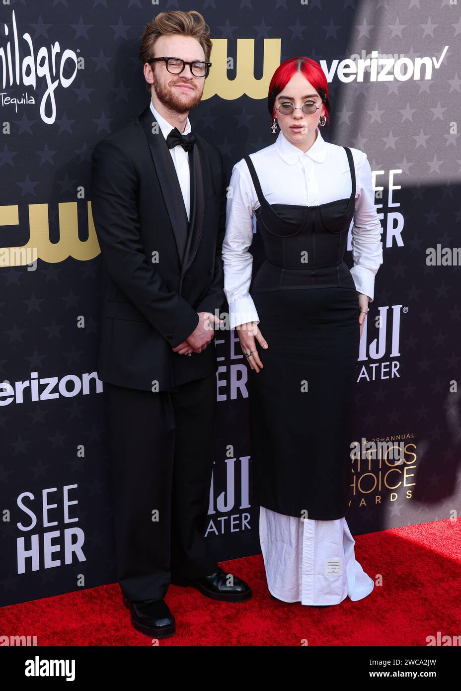 SANTA MONICA, LOS ANGELES, CALIFORNIA, USA - JANUARY 14: Finneas O ...