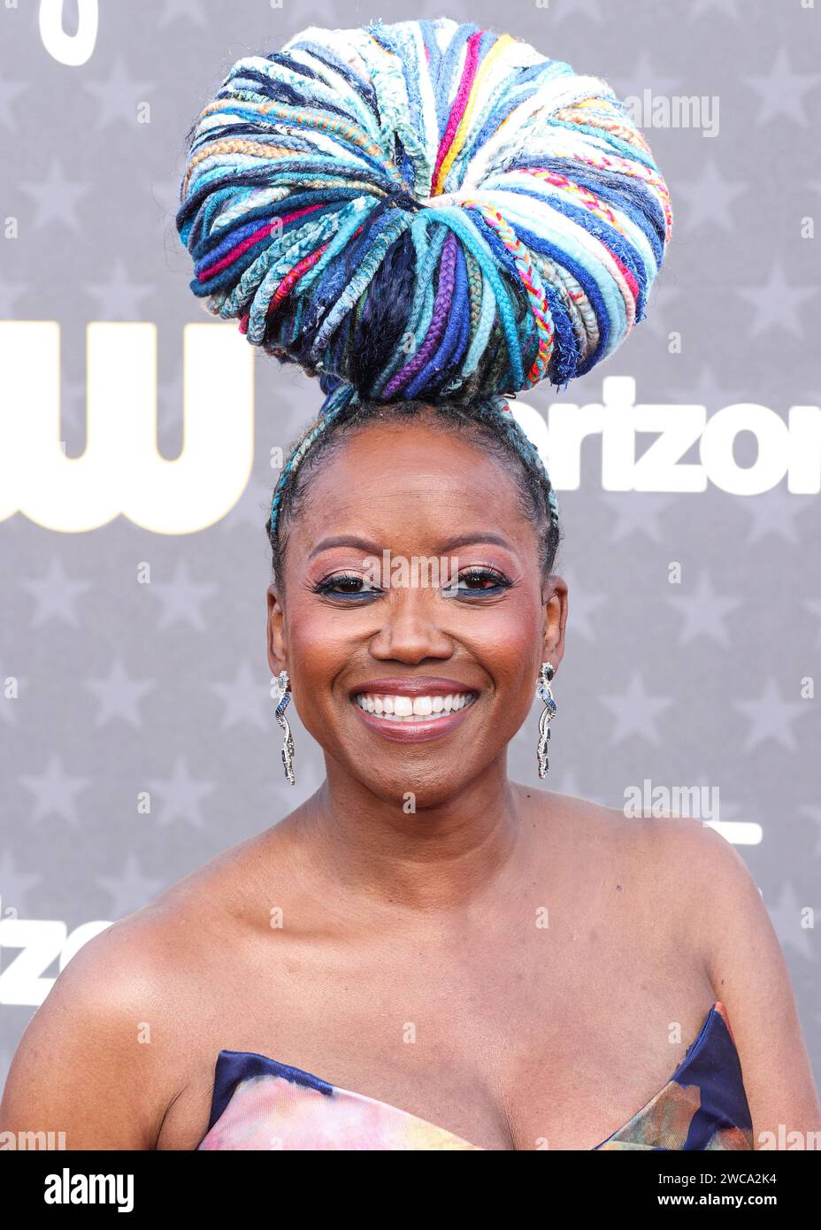 SANTA MONICA, LOS ANGELES, CALIFORNIA, USA - JANUARY 14: Erika ...