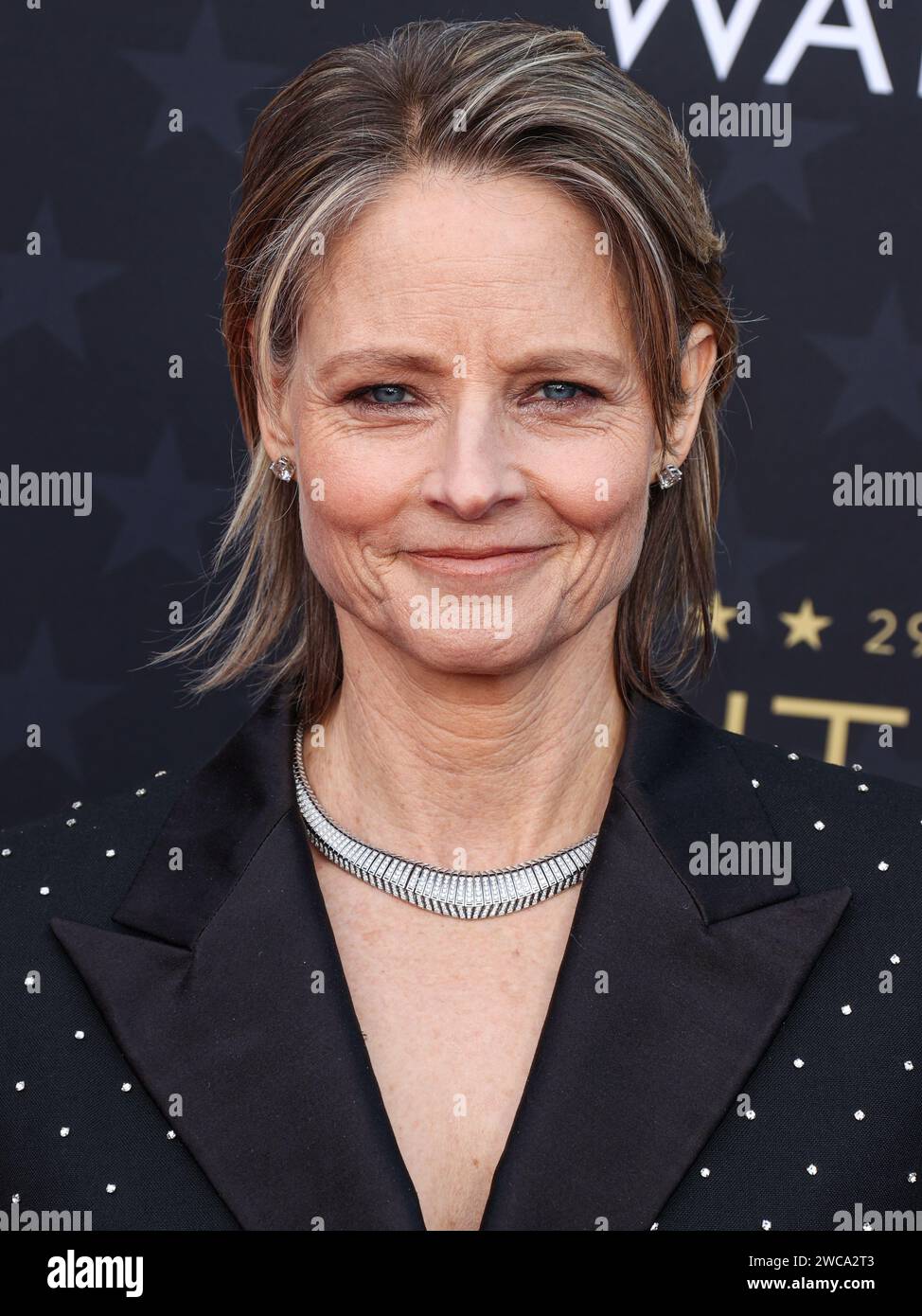 SANTA MONICA, LOS ANGELES, CALIFORNIA, USA - JANUARY 14: Jodie Foster ...