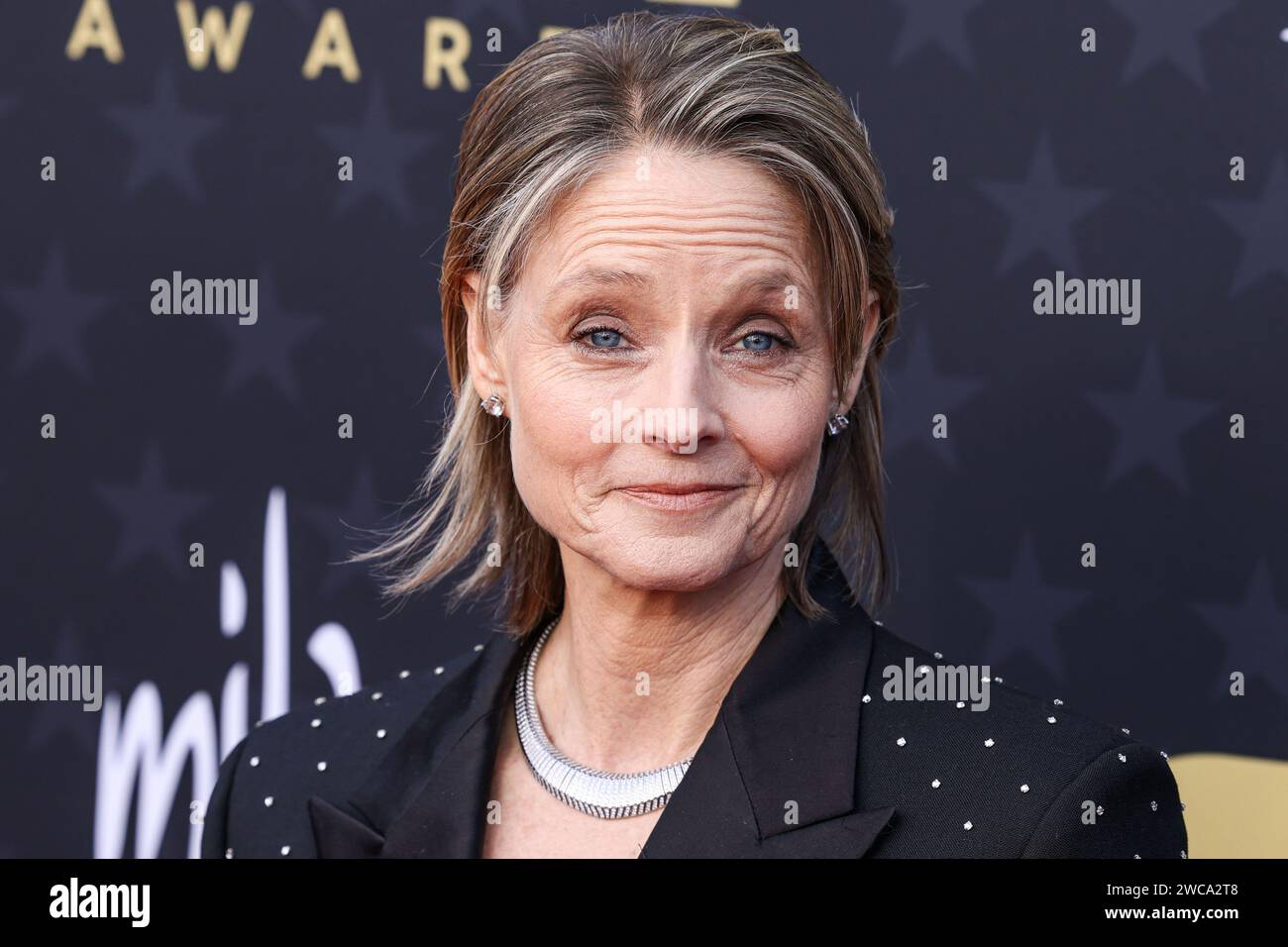 SANTA MONICA, LOS ANGELES, CALIFORNIA, USA - JANUARY 14: Jodie Foster ...