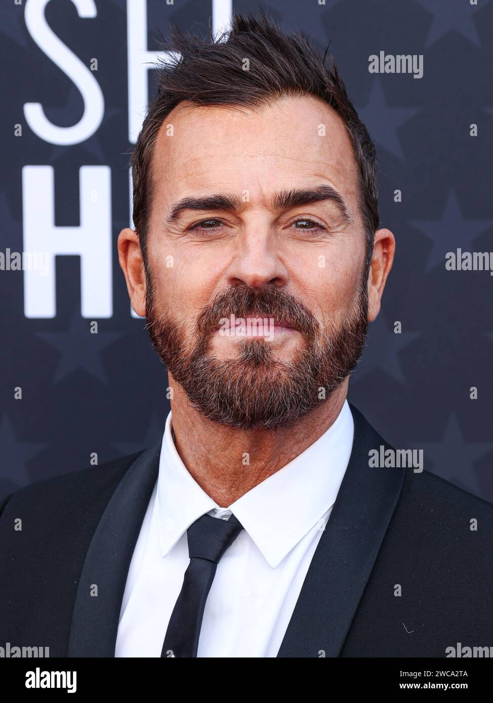 SANTA MONICA, LOS ANGELES, CALIFORNIA, USA - JANUARY 14: Justin Theroux ...